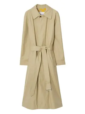 Burberry Checked Trench Coat