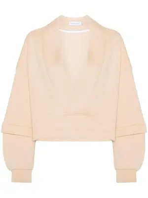 Ioana Ciolacu Textured Sweatshirts Hoodies For Women