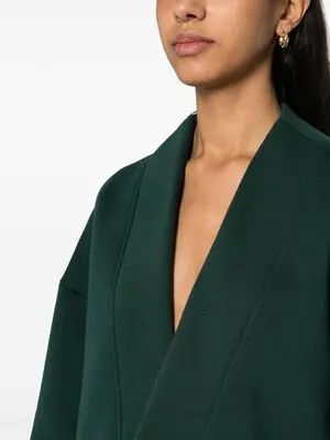 IOANA CIOLACU V-neck Cotton-blend Sweatshirt