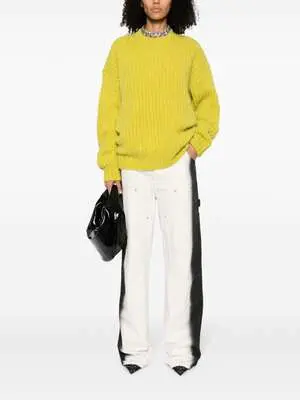 MSGM Chunky-knit Crew-neck Jumper