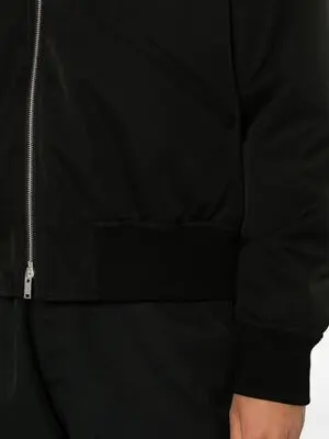 JIL SANDER Zip-up Wool Bomber Jacket
