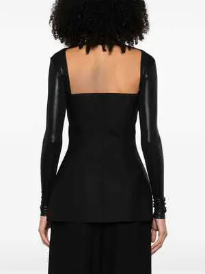 ALESSANDRO VIGILANTE Strapless Corset Top