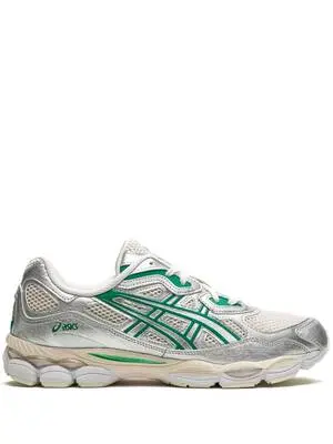 Asics Silver Tone Sneakers For Women