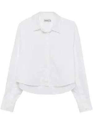 Simkhai Renata Cropped Shirt