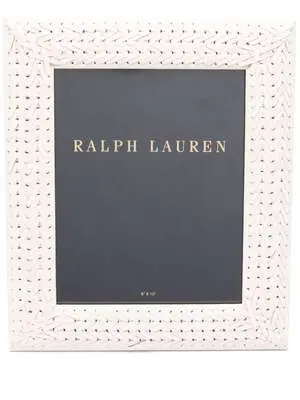 Ralph Lauren Adrienne Leather Photo Frame - Neutrals