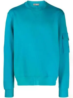 Herno Crew-neck Cotton Sweatshirt