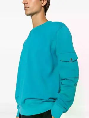 Herno Crew-neck Cotton Sweatshirt