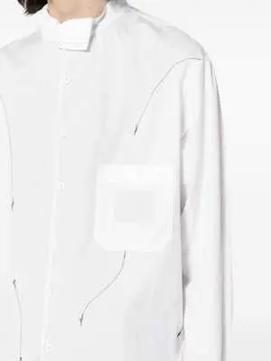 Yohji Yamamoto Panelled Reversible Shirt