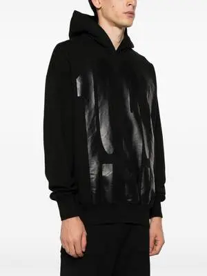 1989 STUDIO Logo-print Cotton Hoodie - Black