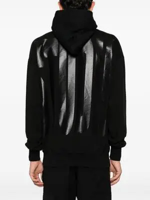 1989 STUDIO Logo-print Cotton Hoodie - Black