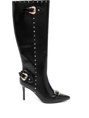 Versace Pointed Toe Boots For Women