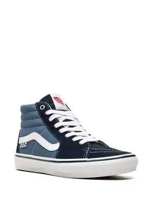 VANS Skate Sk8-hi Panelled Sneakers - Blue
