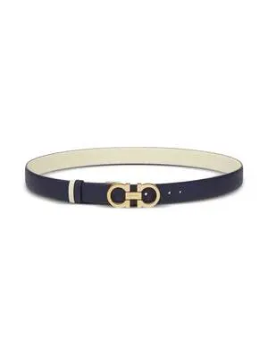 FERRAGAMO Gancini Plaque Reversible Belt