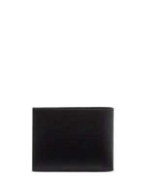 FERRAGAMO Bi-fold Leather Wallet - Black