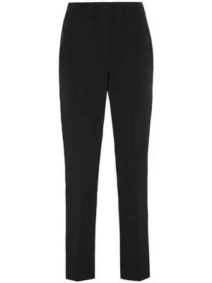 Philipp Plein Cady Cropped Trousers - Black