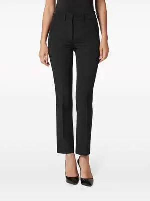 Philipp Plein Cady Cropped Trousers - Black