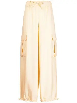GOODIOUS Wide-leg Cargo Pants