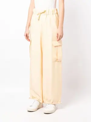 GOODIOUS Wide-leg Cargo Pants