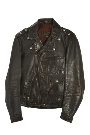 Vintage Leather Outerwear For Women