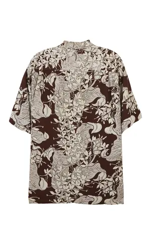 Vintage Hawaiian Shirt - Brown