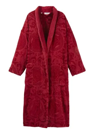 Versace André Leon Talley Terry Cloth Robe - Red
