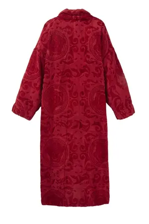 Versace André Leon Talley Terry Cloth Robe - Red