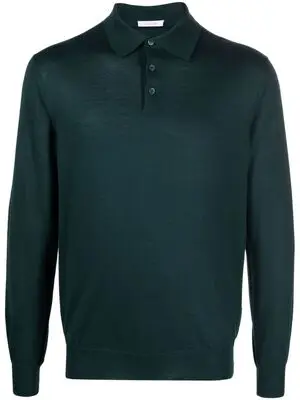Cruciani Long Sleeve Polos For Men