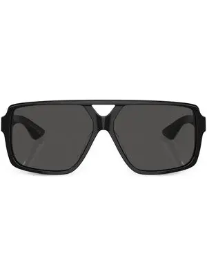 Oliver Spencer 1977c Oversize-frame Sunglasses - Black