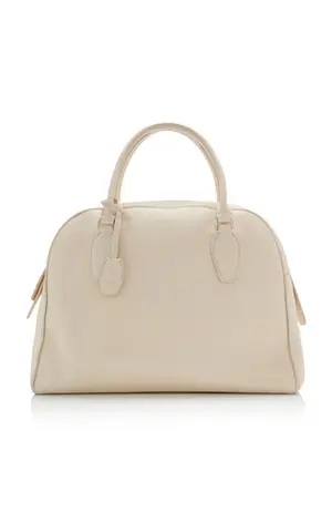 THE ROW India 12 Leather Top Handle Bag