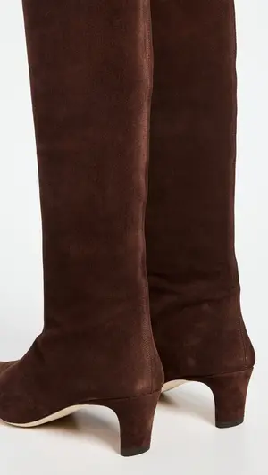 Staud Wally Boots - Mahogany