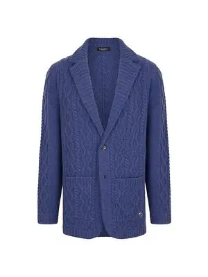 Stefano Ricci Cashmere Cardigan - Blue