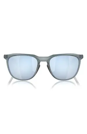 Oakley Thurso 54mm Round Sunglasses - Deep Water/ Crystal Black