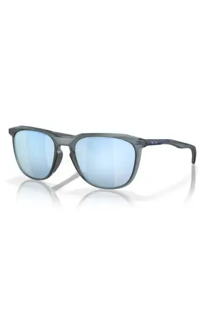 Oakley Thurso 54mm Round Sunglasses - Deep Water/ Crystal Black