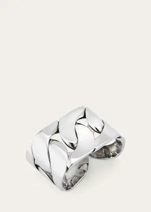Alexander McQueen Chain Link Two-finger Ring