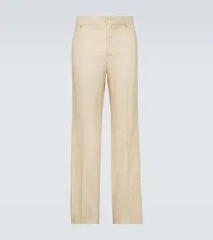 Wales Bonner Zip Up Pants For Men