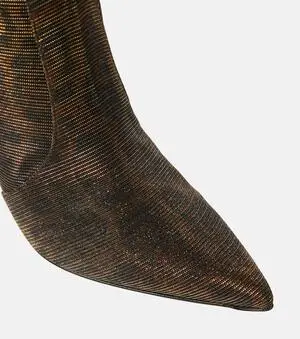 GIANVITO ROSSI Hansen Leopard Print Boots