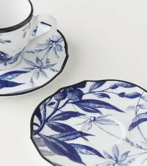 Gucci Herbarium Set Of Teacup And Saucer