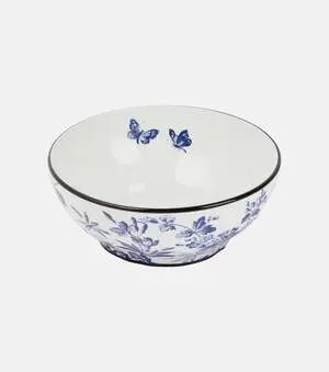 Gucci Herbarium Porcelain Salad Bowl - Blue