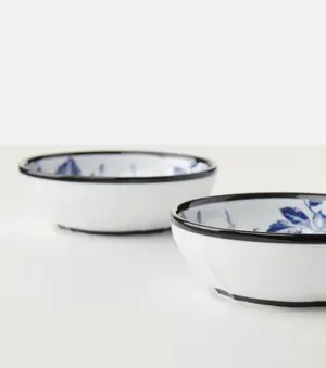 Gucci Herbarium Set Of 2 Porcelain Cups