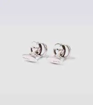 Gucci Gg Sterling Cufflinks