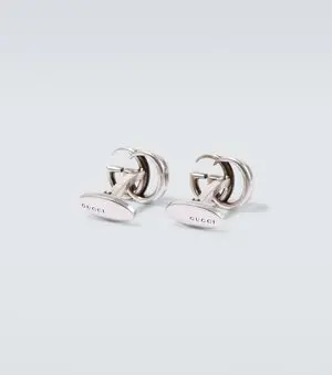 Gucci Gg Sterling Cufflinks
