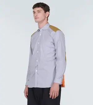 Junya Watanabe Panelled Cotton-blend Shirt