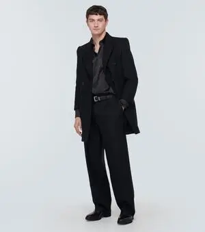 Manolo Blahnik Norton Leather Oxford Shoes