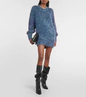 Isabel Marant Wayne Metallic Sweater