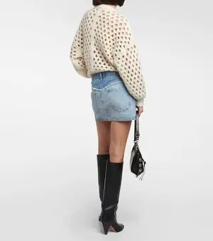 Isabel Marant Étoile High-rise Denim Miniskirt