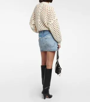 Isabel Marant Étoile High-rise Denim Miniskirt