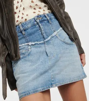 Isabel Marant Étoile High-rise Denim Miniskirt