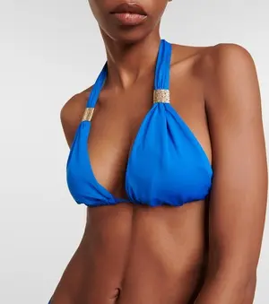 Heidi Klein The Baths Triangle Bikini Top