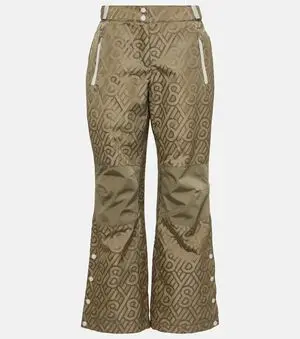 YVES SALOMON Logo Printed Ski Pants