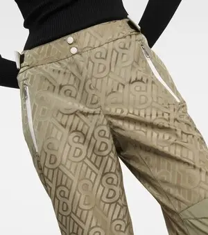 YVES SALOMON Logo Printed Ski Pants
